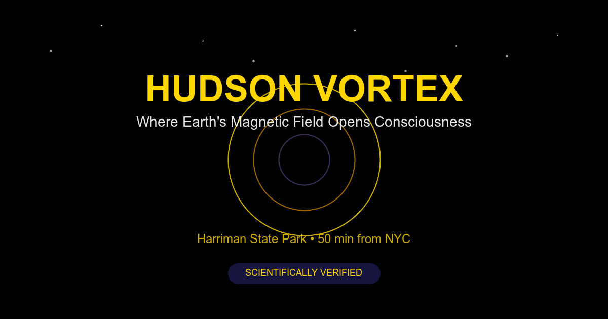 Hudson Vortex - Where Earth's Magnetic Field Opens Consciousness